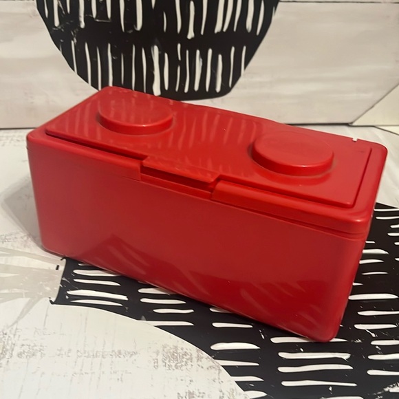 Storage & Organization | Vintage Plastic Red Chubs Baby Wipes Lego ...